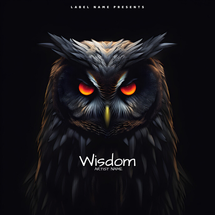 Copy of Album Cover Template "WISDOM" Music | PosterMyWall